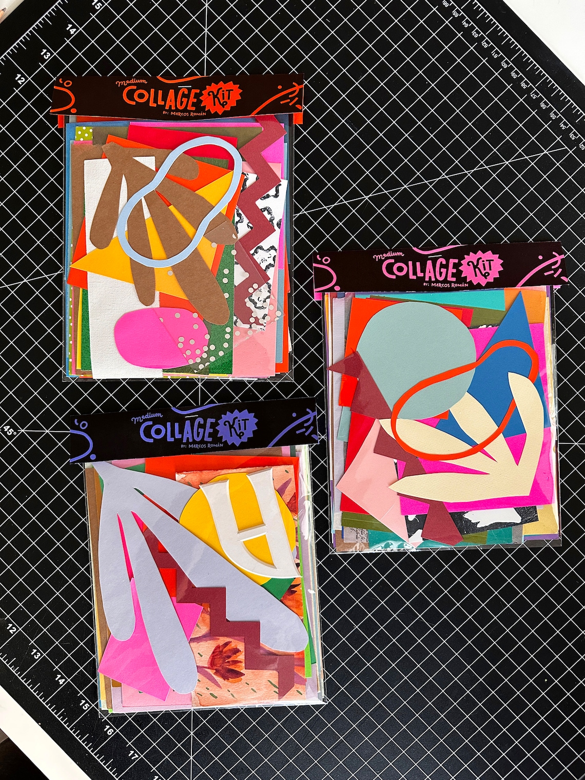 Medium Collage Kits - Etsy