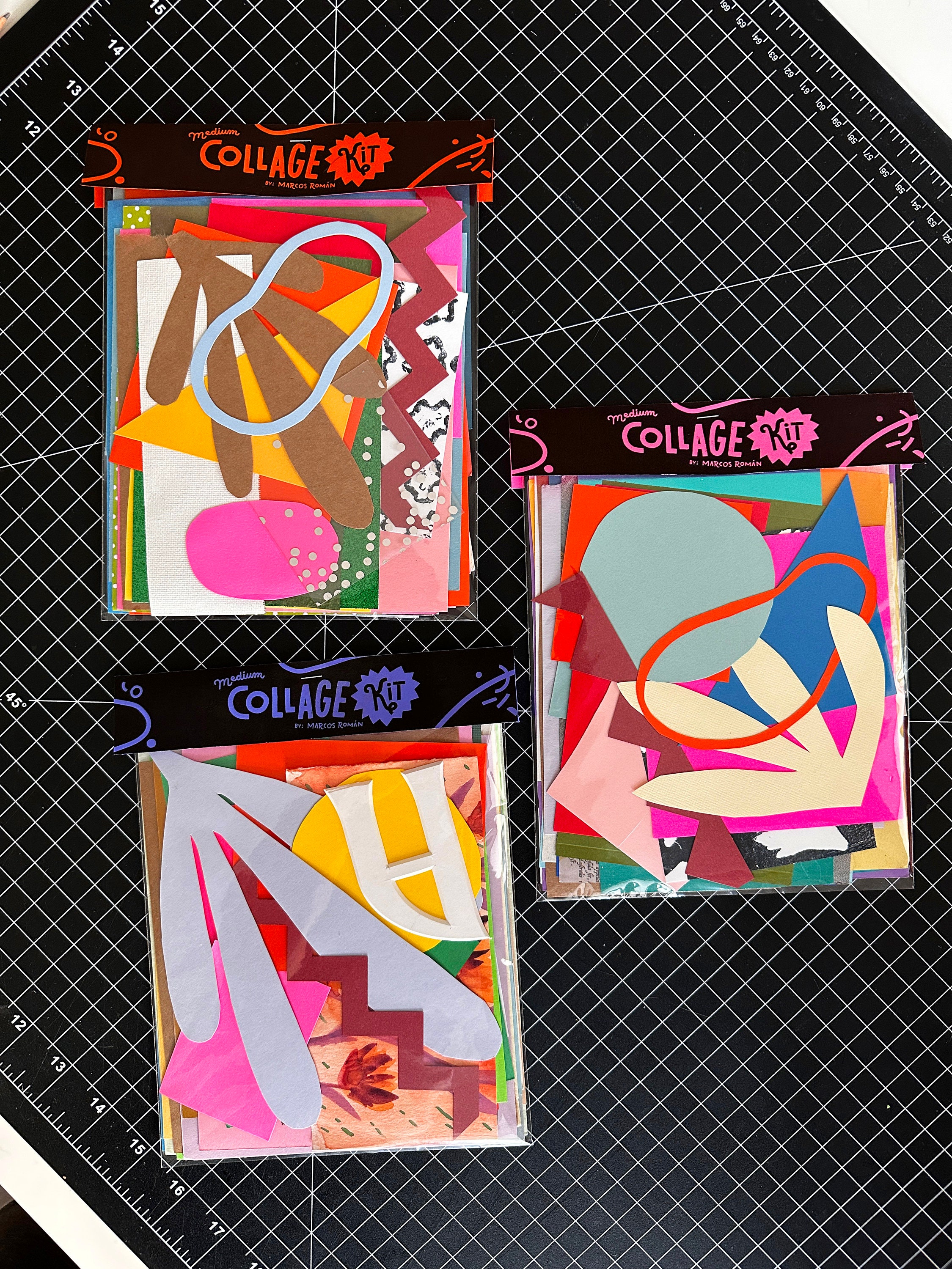 Medium Collage Kits - Etsy