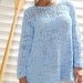 PDF Instant Download Knitting Pattern round Neck Cardigan With Pockets ...