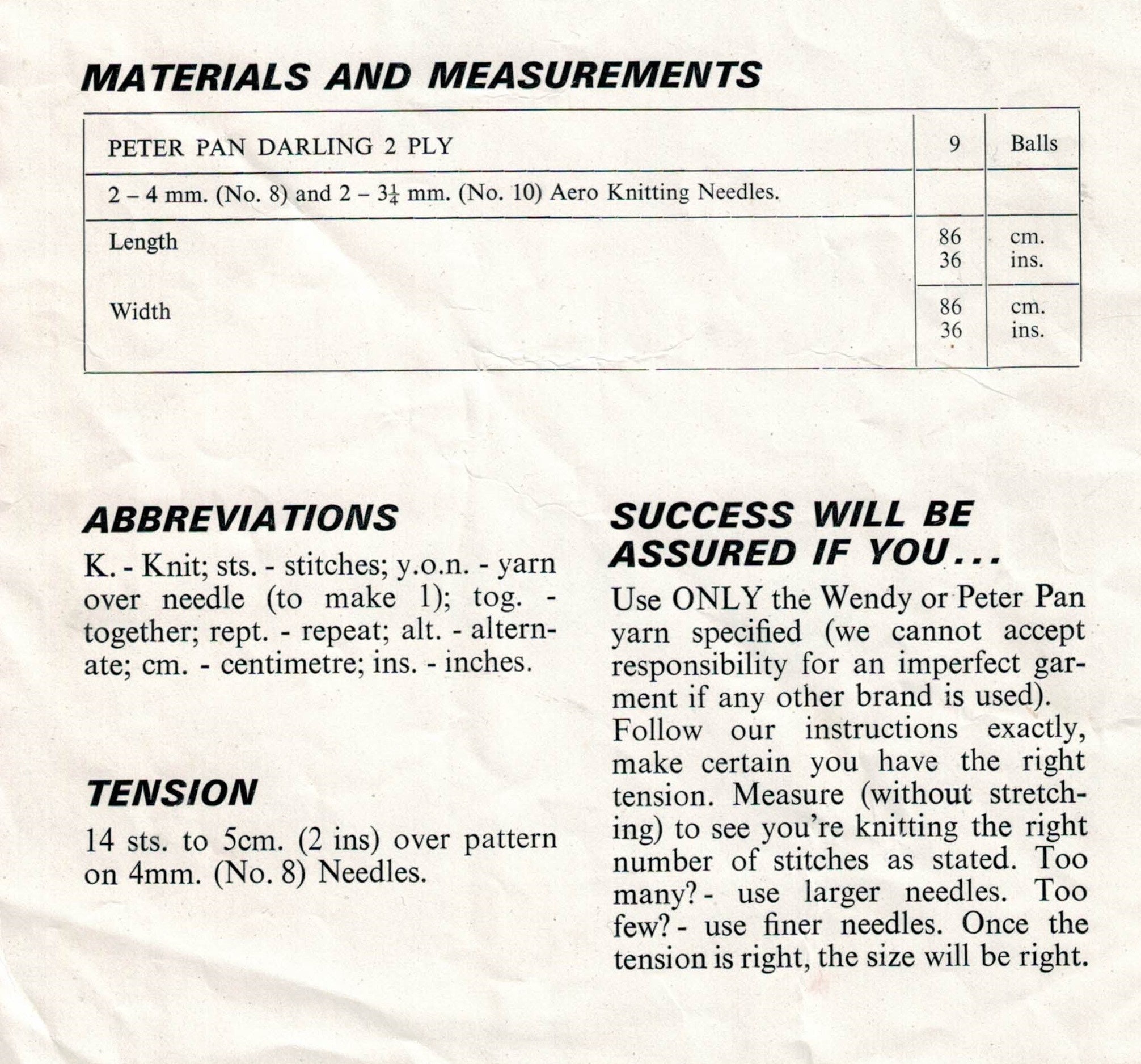 PDF Instant Download Vintage Knitting Pattern *easy Lace Knitted Baby ...