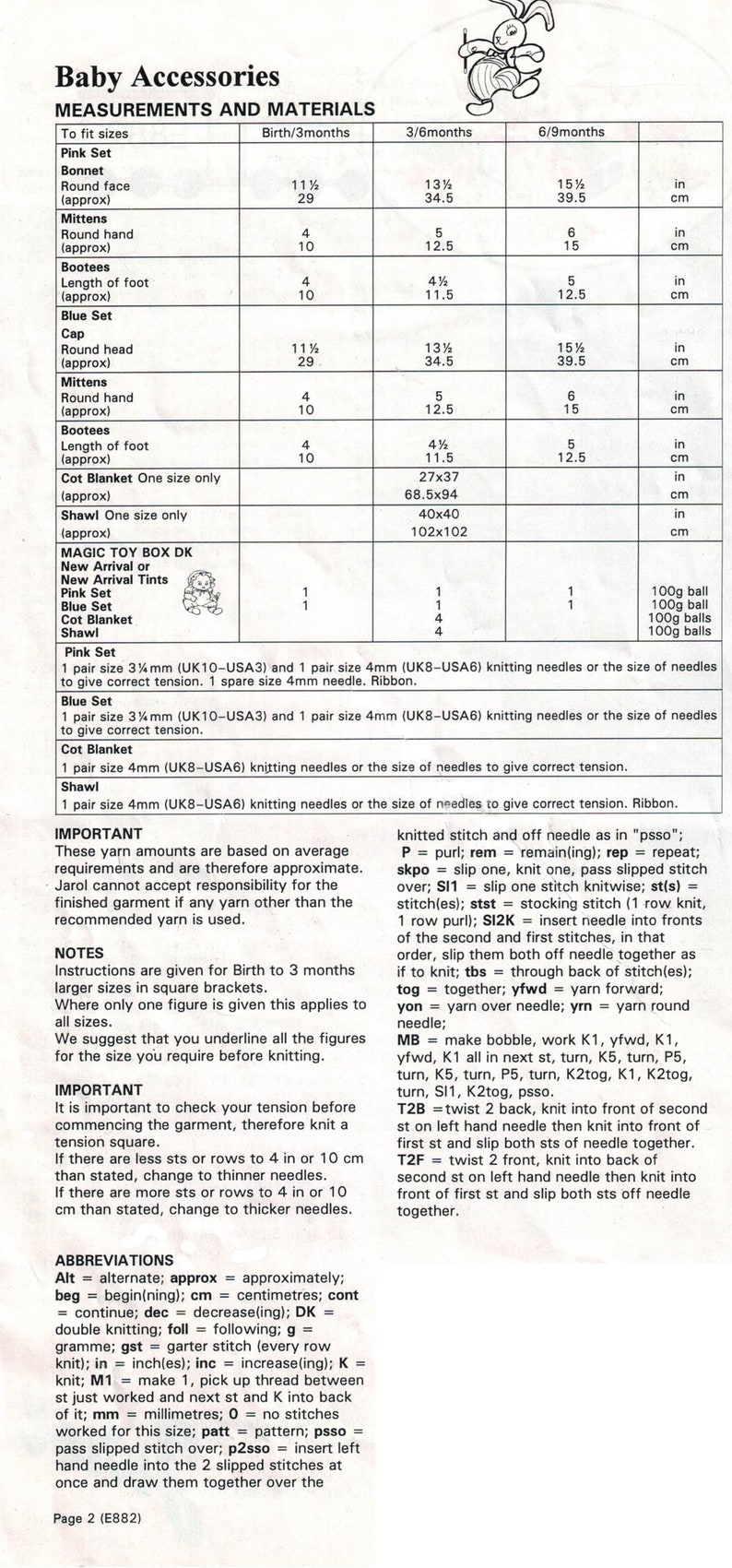 PDF Instant Download Knitting Pattern baby Hats Mittens - Etsy