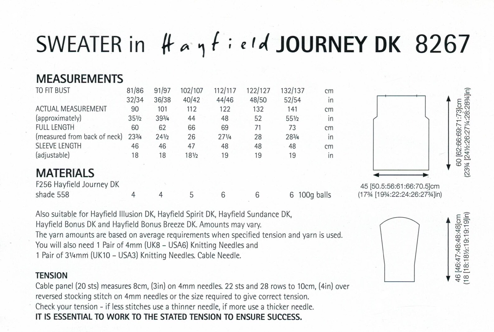 PDF Instant Download Knitting Pattern *ladies Reverse Stocking Stitch ...