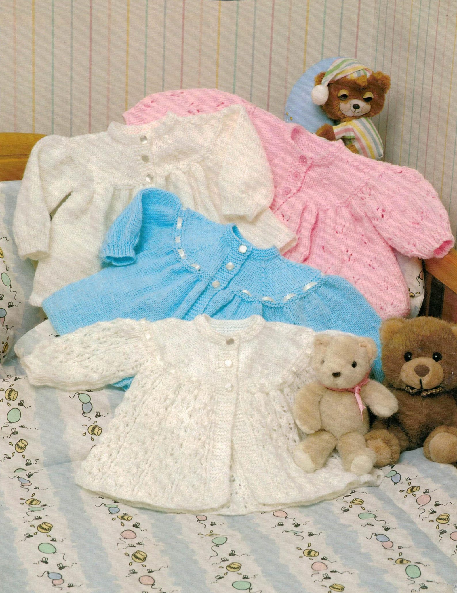 PDF Instant Download Knitting Pattern *baby's Matinee Jackets* DK and ...