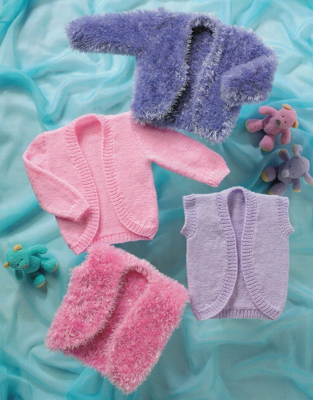 PDF Instant Download Knitting Pattern *baby and Child's Boleros ...