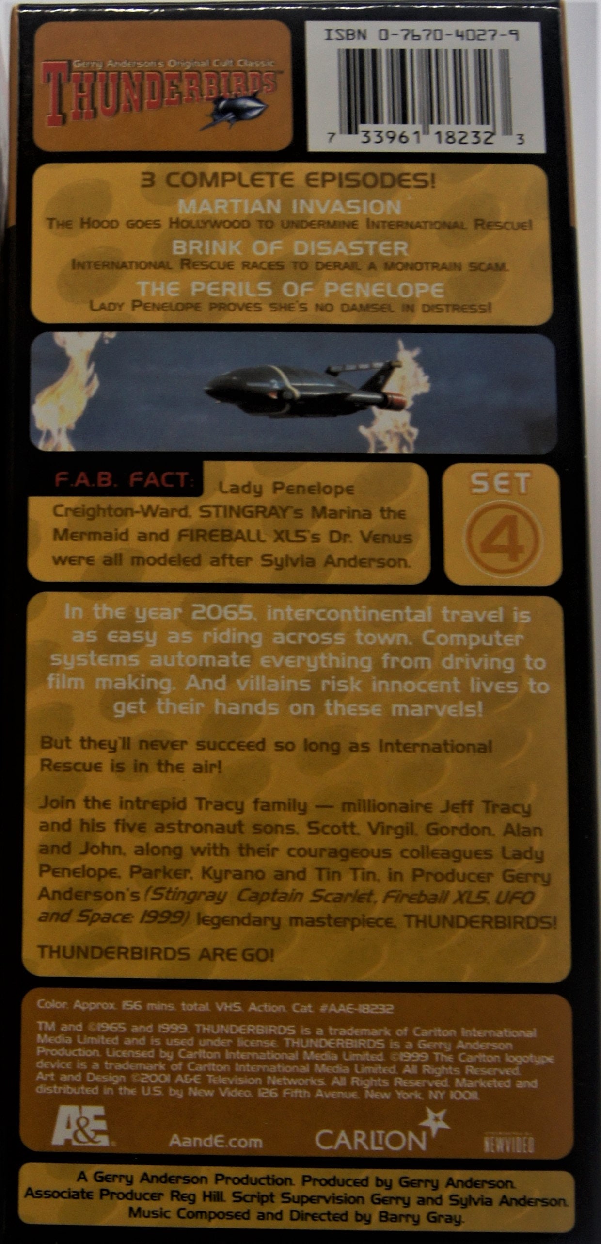 Thunderbirds VHS Videos / Gerry Anderson's Original Cult - Etsy