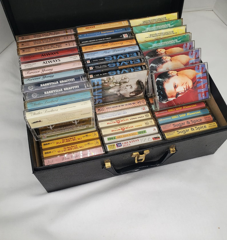 Vintage Cassette Tape Collection: 50s-80s Rock'n'roll, Love Songs - Etsy