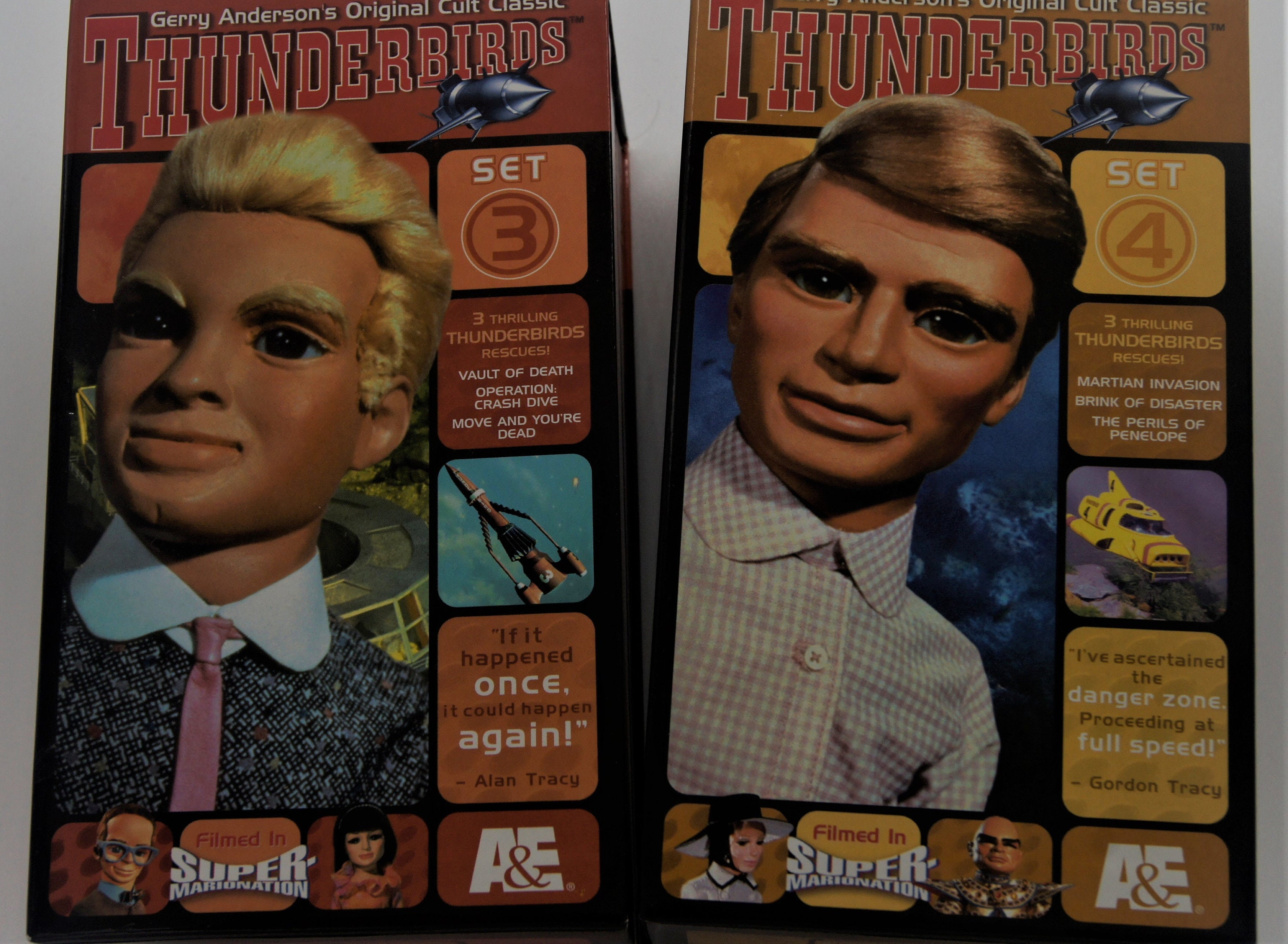 Thunderbirds VHS Videos / Gerry Anderson's Original Cult Classics ...