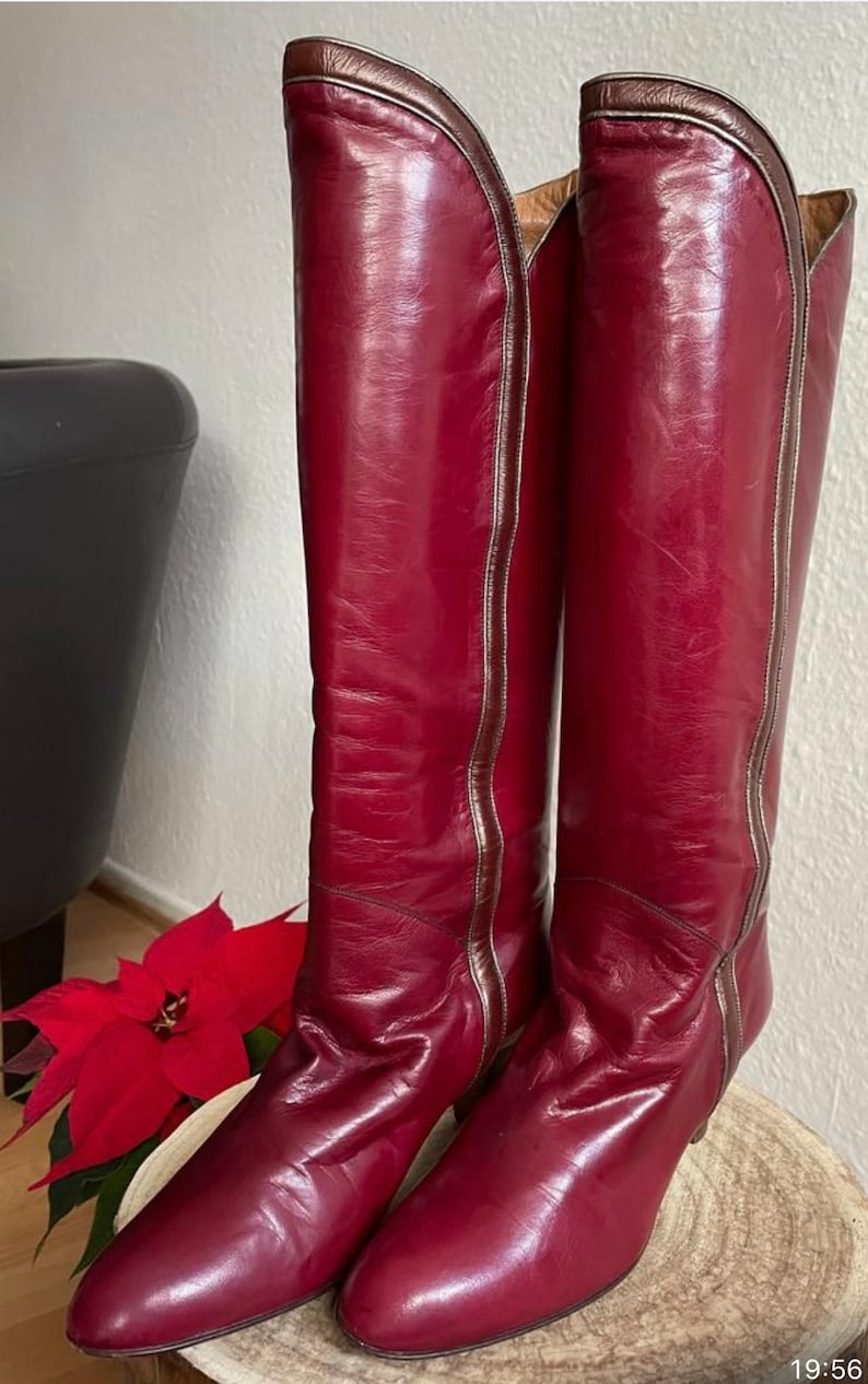 Italian Boots From Designer Ottorino Bossi - Etsy