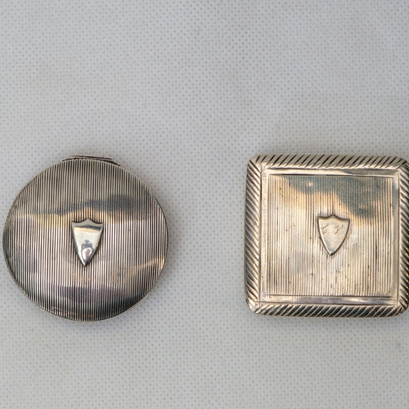 Silver Pill Box - Etsy