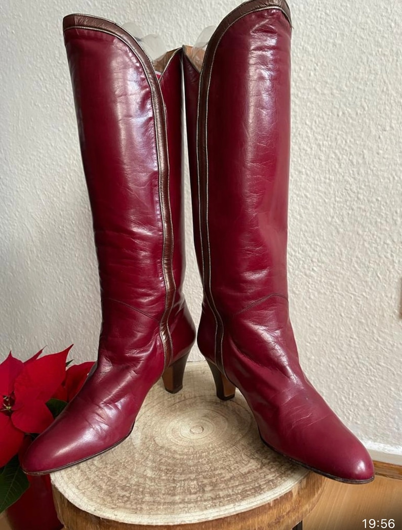 Italian Boots From Designer Ottorino Bossi - Etsy