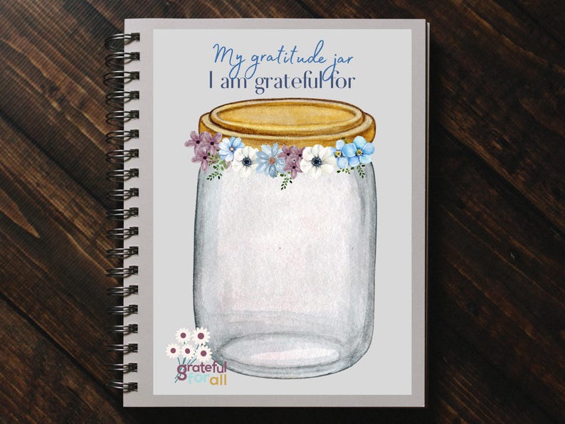 Gratitude Jar With Labels Set Printable, Mindfulness, Self-care ...