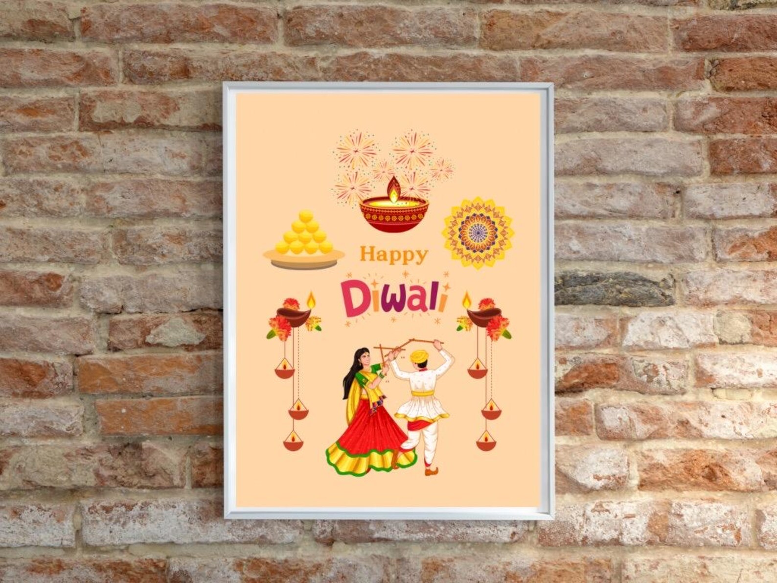 Diwali Decor Printable, Wall Decor, Diwali Decor, Instant Download ...