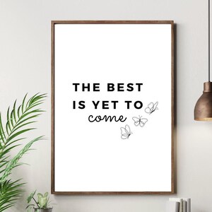 Quotes Printable, Motivational Quote, Wall Poster, Minimal Decor ...