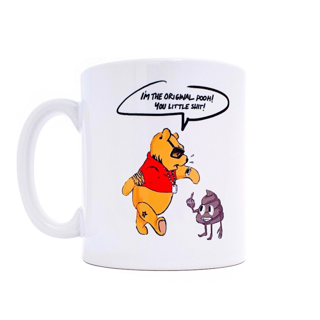 Rude Coffee Mug,funny Valentines Gift,rude Tea Mug, Funny Winnie the ...