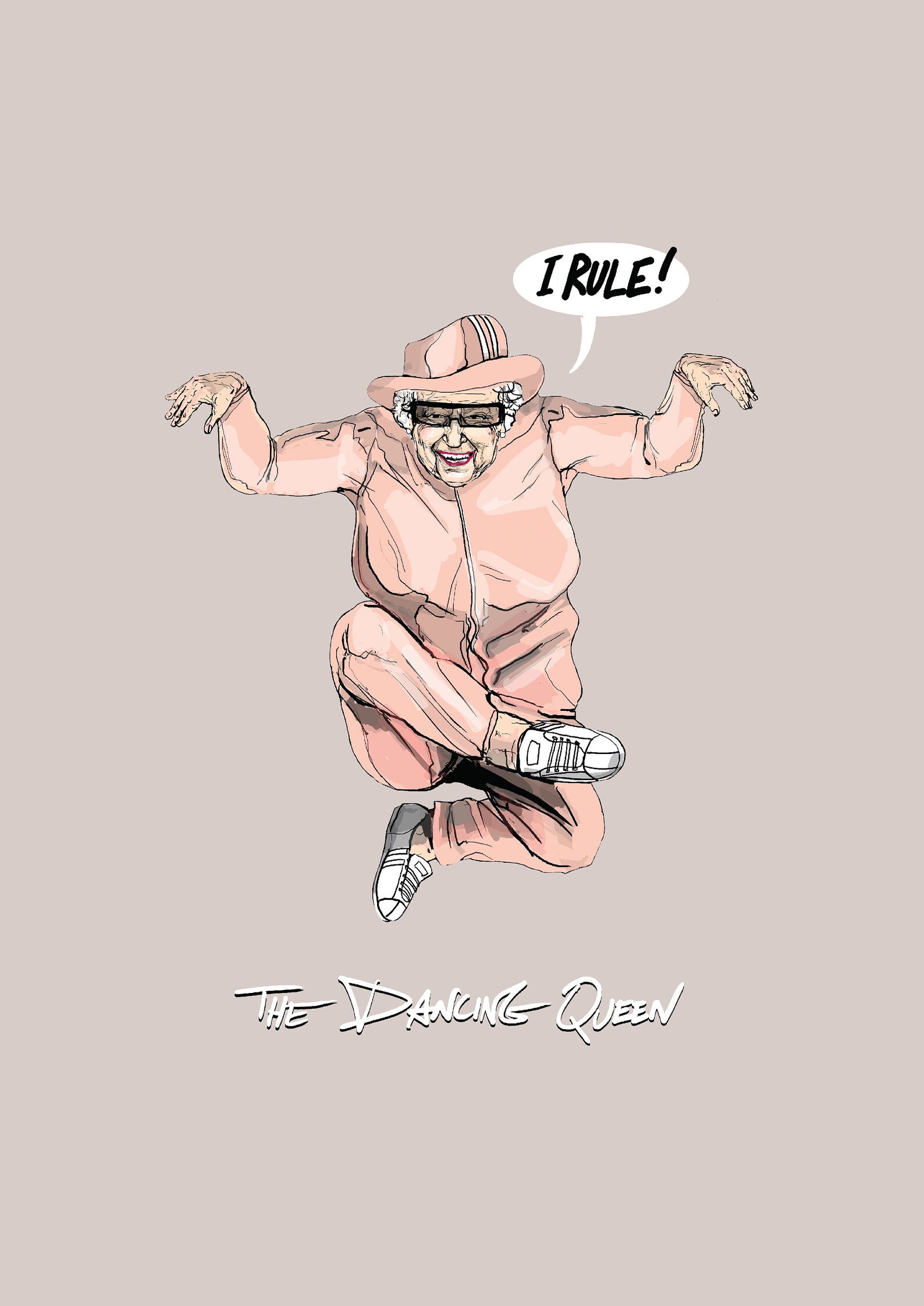 The Dancing Queen Print,funny Valentines Gift,funny Queen Print,queen ...