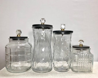 Farmhouse canisters | Etsy