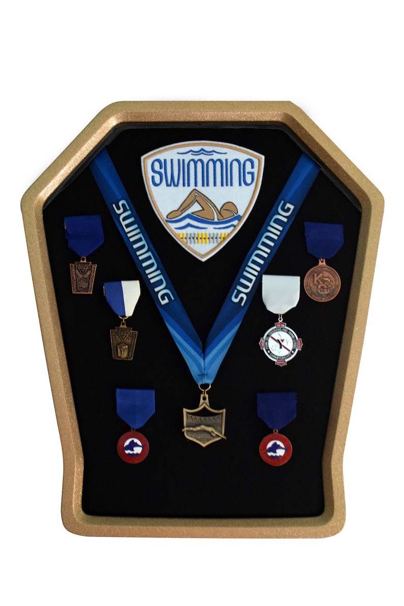 Swimming Embroidered Patch 5x5 - Etsy