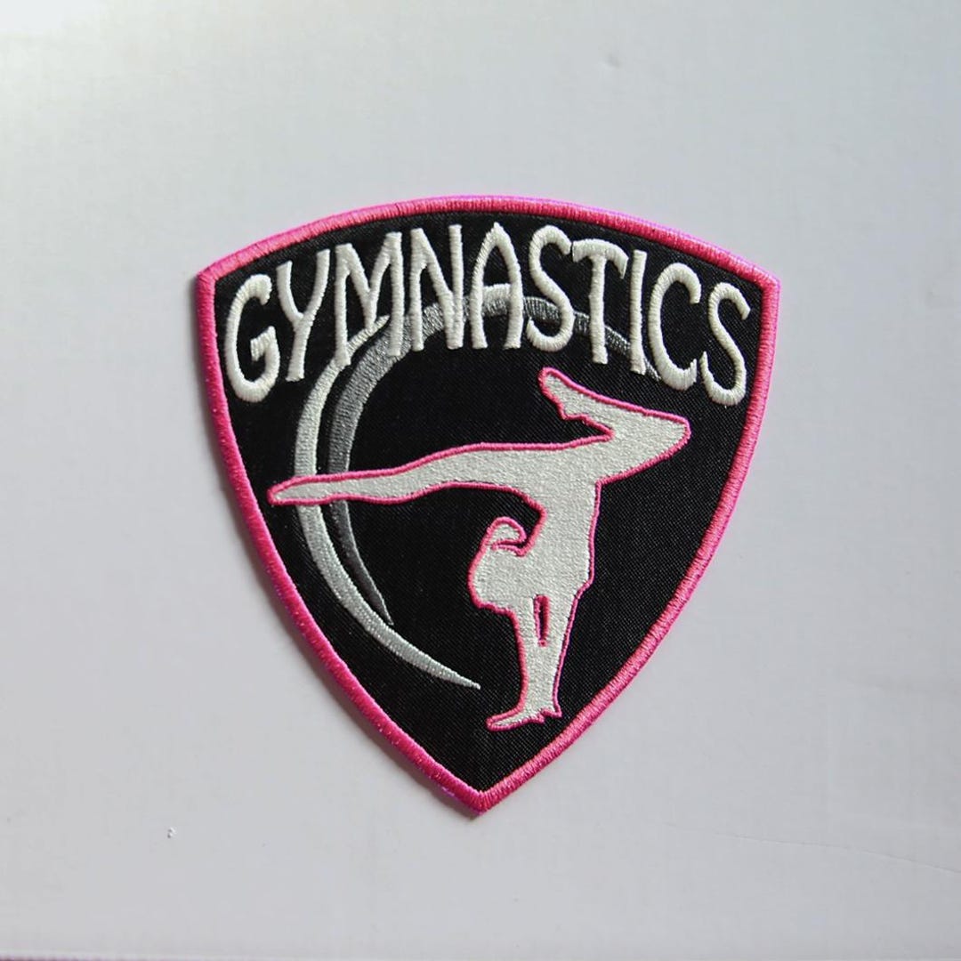 Gymnastics Embroidered Patch - 5x5" - Etsy