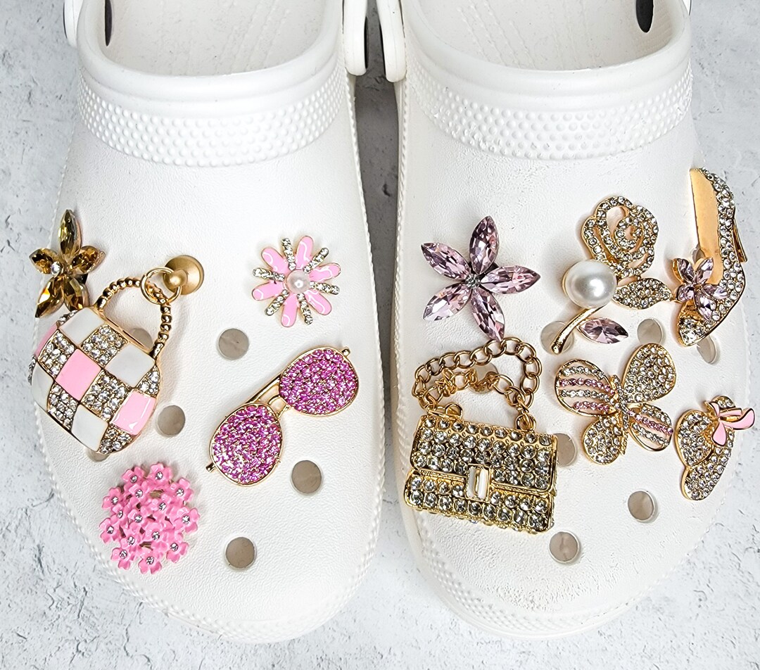 Bling Croc Charms, Shoe Accessories, Purse Croc Charms, High Heels Croc ...