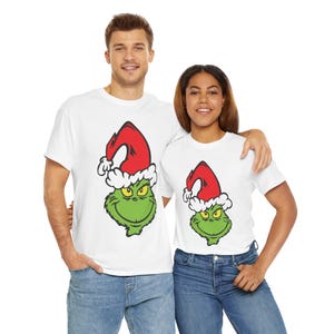 Funny Grinch Face Christmas Clip Art - Svg, Png, Dxf, Pdf - Holiday ...