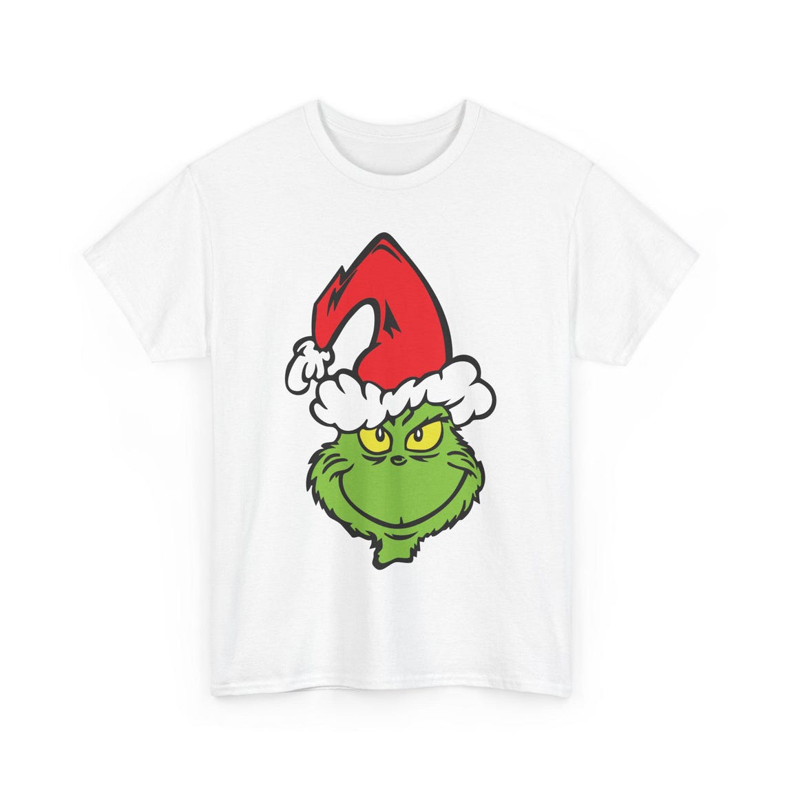 Funny Grinch Face Christmas Clip Art - Svg, Png, Dxf, Pdf - Holiday ...