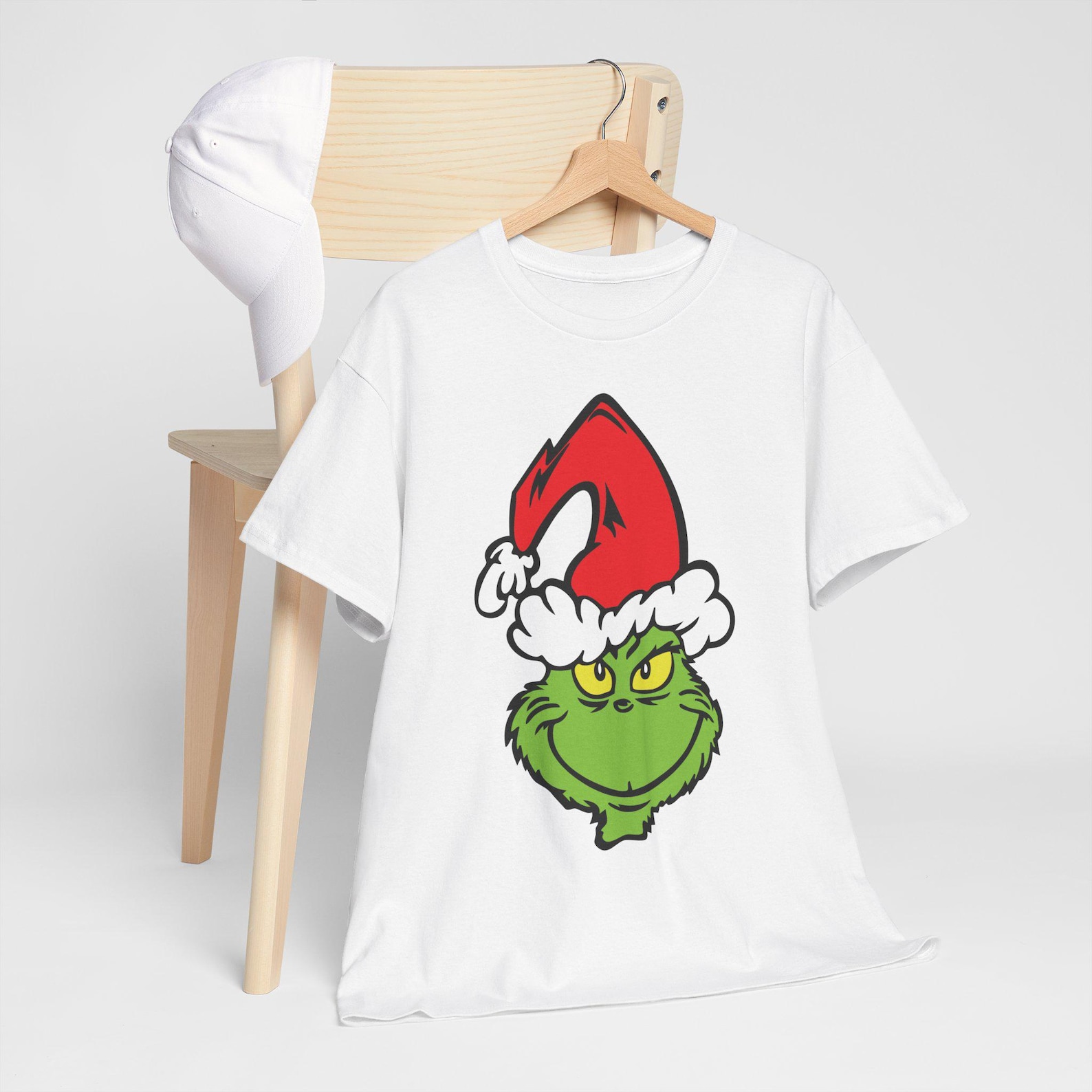 Funny Grinch Face Christmas Clip Art - Svg, Png, Dxf, Pdf - Holiday ...