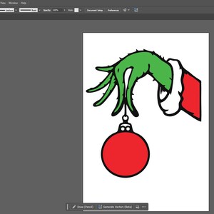 Grinch Holding Soccer Ornament SVG | Christmas Grinch Cut File for ...