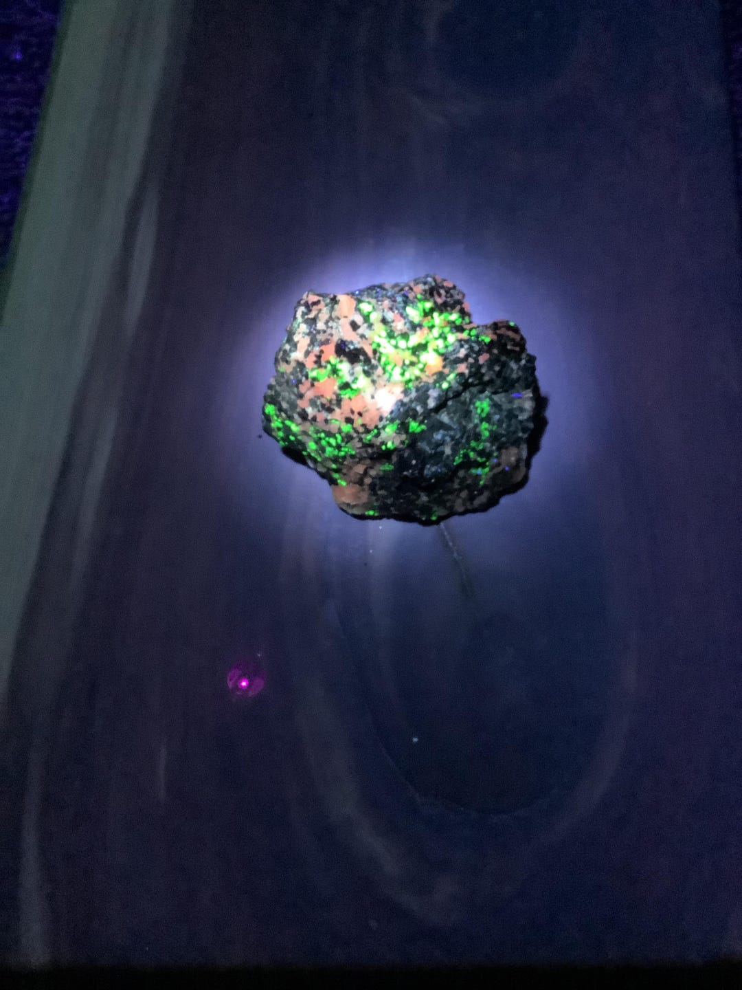 Rare Earth Fluorescence Mineral. Willemite /calcite - Etsy