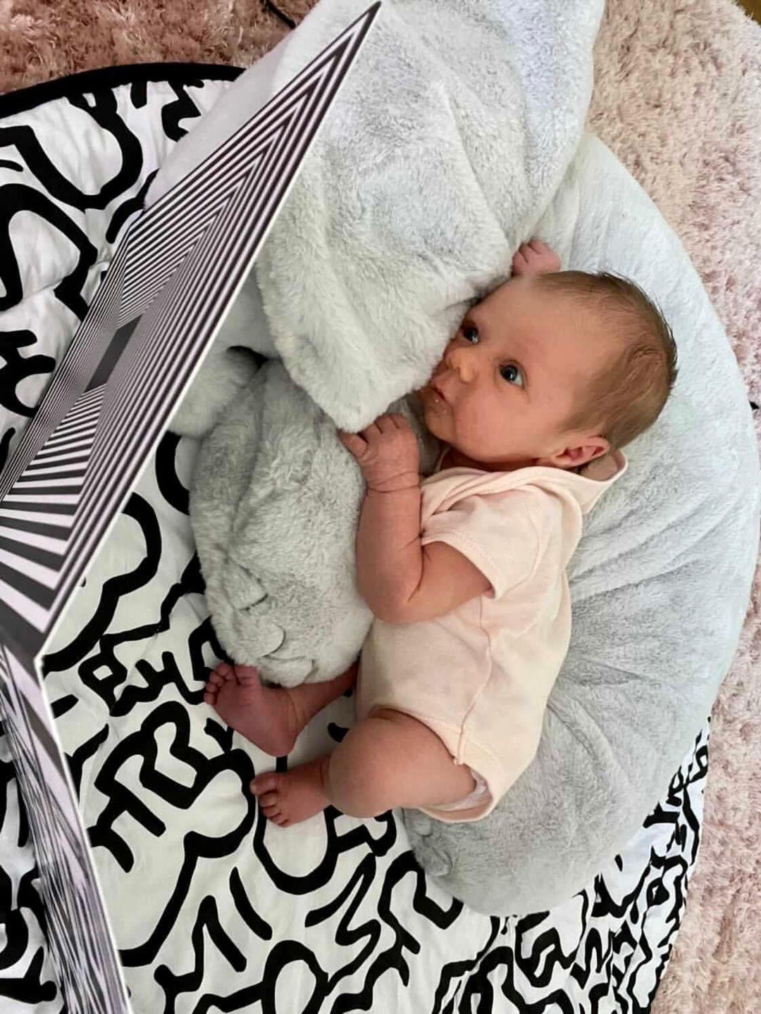 Black and White Baby Sensory Board: Newborn Gift, 0-6 Months - Etsy
