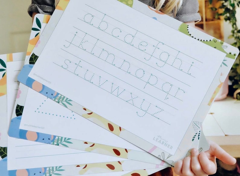 Alphabet Tracing | Learn to Write | Letter Formation | Wipe Clean ...