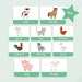 Farm Animals and Transport Flashcards - Etsy UK
