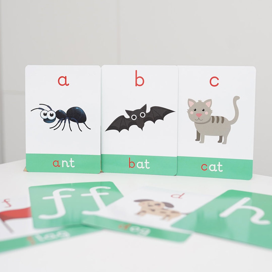 Phase 2 Phonics Flashcards Letter Tracing Letter Formation - Etsy