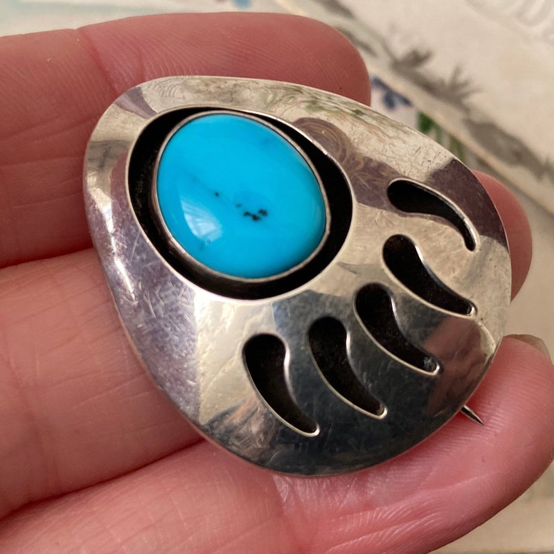 Navajo Brooch - Etsy