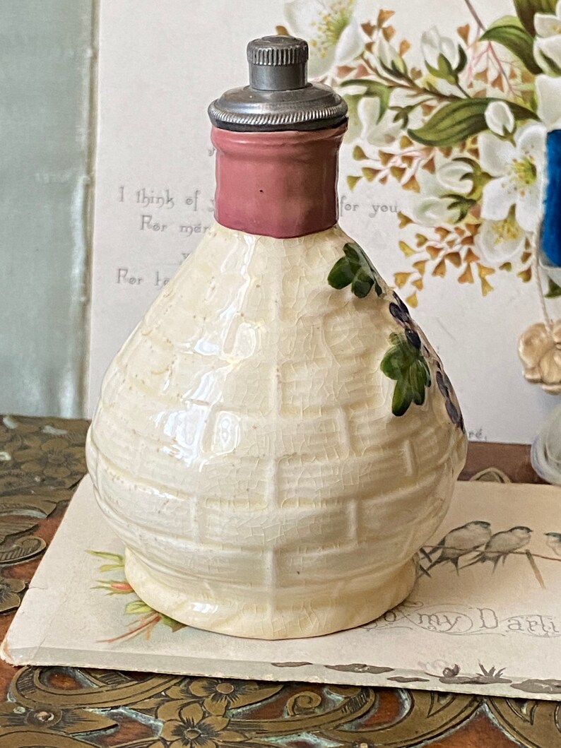 Rare Antique Crown Devon Pottery Devon Violets Ceramic Perfume - Etsy