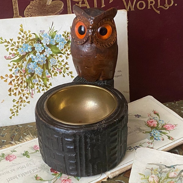 Owl Dish - Etsy