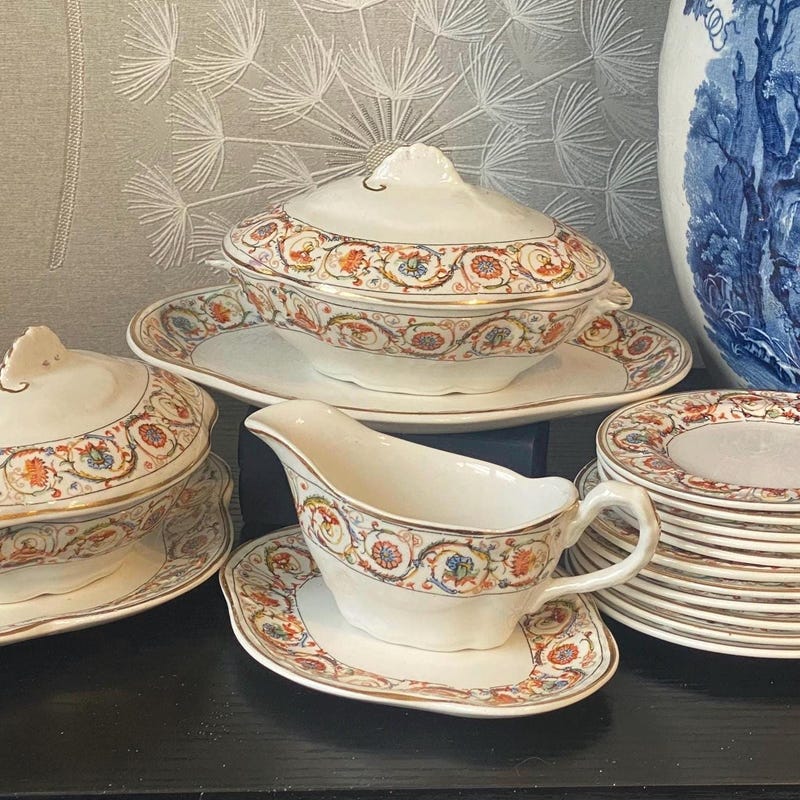 Vintage Victorian Dishes - Etsy UK