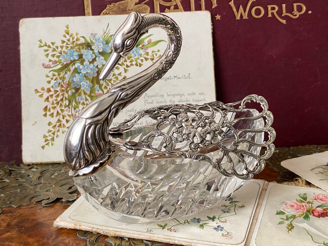 Stunning Unusual Large Vintage Novelty Hallmarked Sterling Silver ...