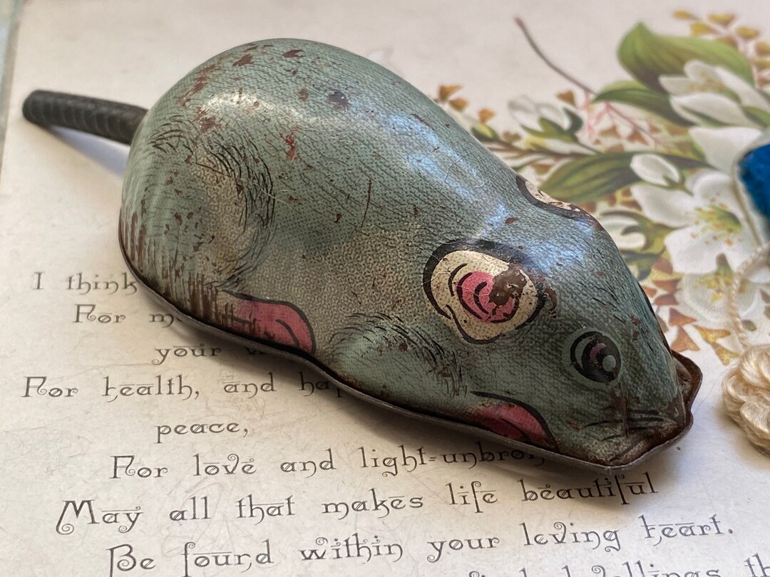 Unusual Antique Vintage Japanese 1950s Children’s Friction Tin Toy ...