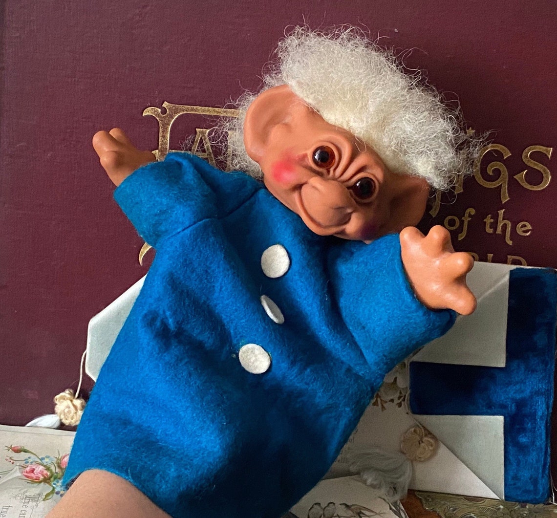 Very Rare Early Vintage 1960s Dam Troll Thomas Dam Things Hand | Etsy