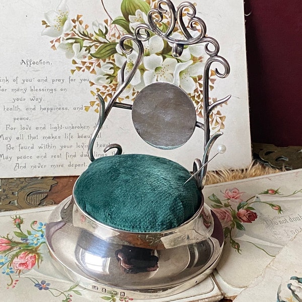 Antique Pin Cushion Ring - Etsy