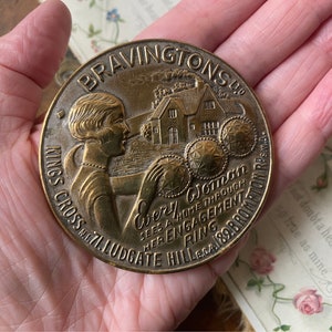 Rare Unusual Antique Art Deco “bravingtons” Jewellers Shop Engagement ...