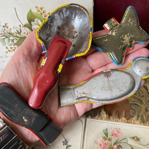 Unusual Lot of Antique Vintage 1950s Childrens Japanese Tin Toy ...