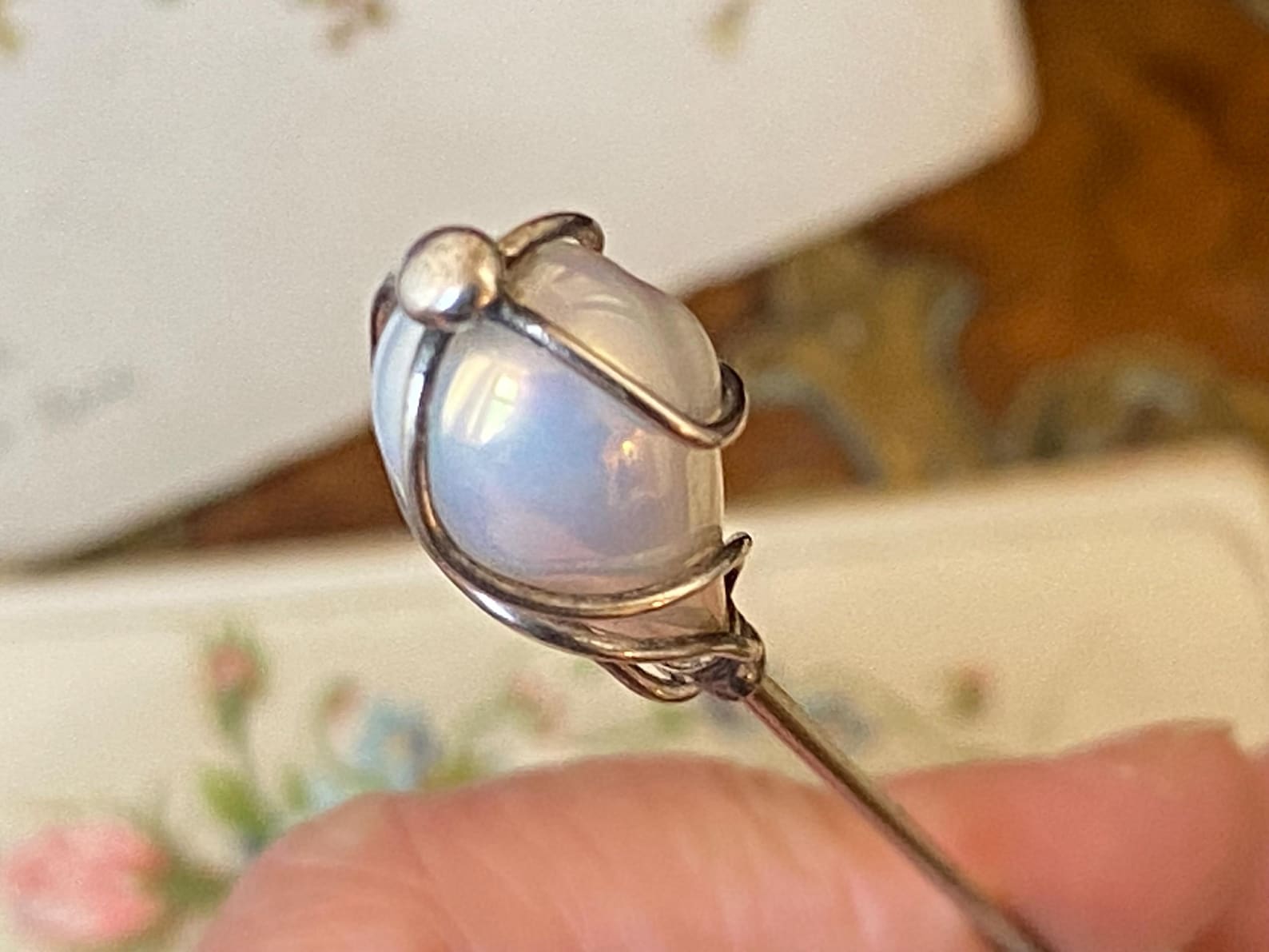 Fabulous Victorian /edwardian Sterling Silver Cage With Steel Pin and ...
