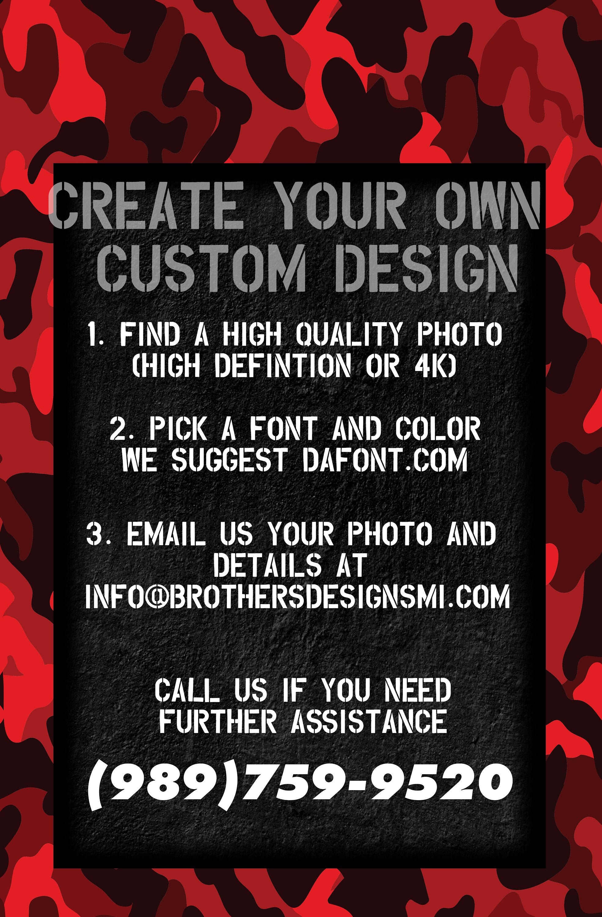 Create Your Own Custom Design - Etsy