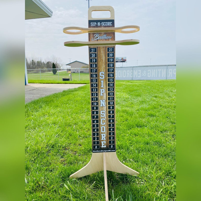 Rustic Sip N Score - Etsy