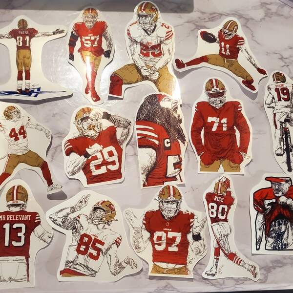 49ers Sticker - Etsy