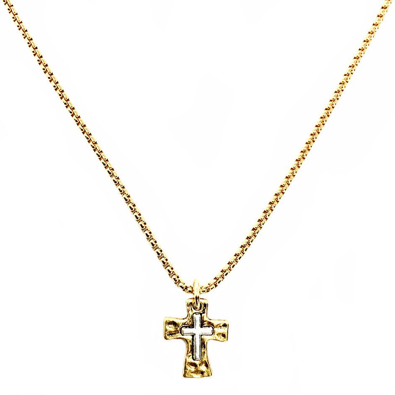 Cool Cross Necklace - Etsy