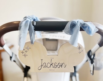 Disney Inspired Stroller Tag - Etsy
