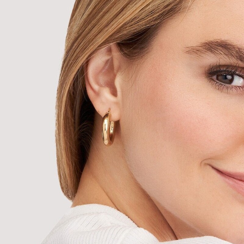 5mm Gold Hoop - Etsy