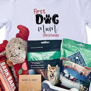 Christmas Themed Dog Mom Gift Dogs Christmas Gift Dog and Dog Mom Box ...